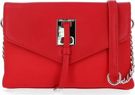 David Jones Firmowe Torebki Damskie Eleganckie Listonoszki Czerwona Kolory Torebki Damskie