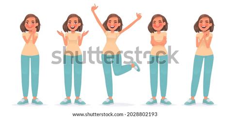 Happy Excited Girl Face Over 5577 Royalty Free Licensable Stock