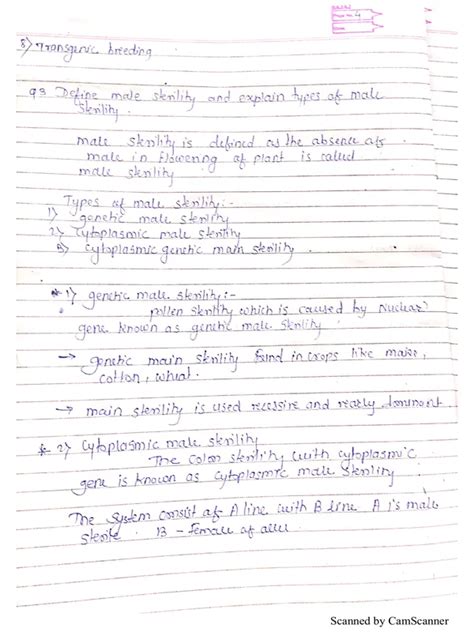 3 Solved Question Bank Handwritten Pdf A4agriculture