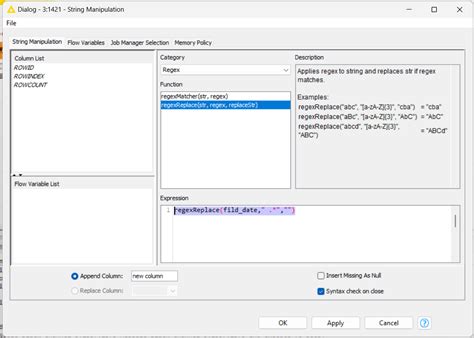 Time Stamp Modify Time Node Knime Analytics Platform Knime