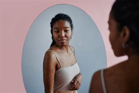Insecure Girl In Mirror
