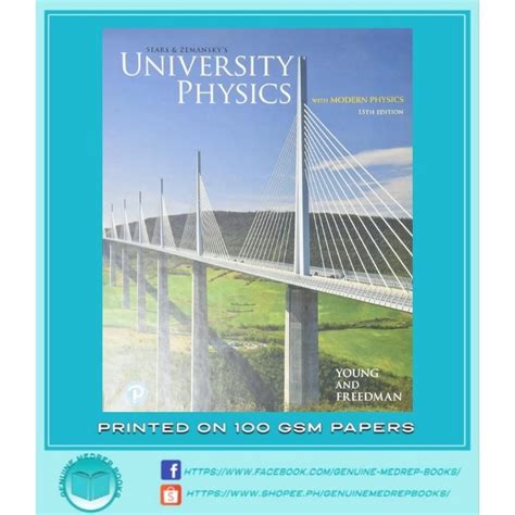 UNIVERSITY PHYSICS WITH MODERN PHYSICS 15TH EDITION Shopee Philippines