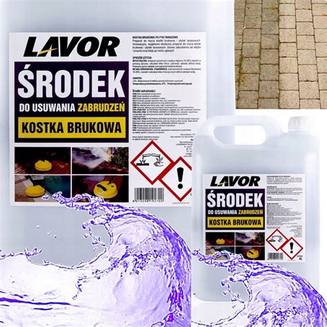 Środek do czyszczenia kostki brukowej Lavor 4 l Sklep Internetowy