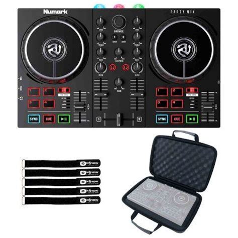 Numark Party Mix II DJ Controller With Carry Case IDJNOW