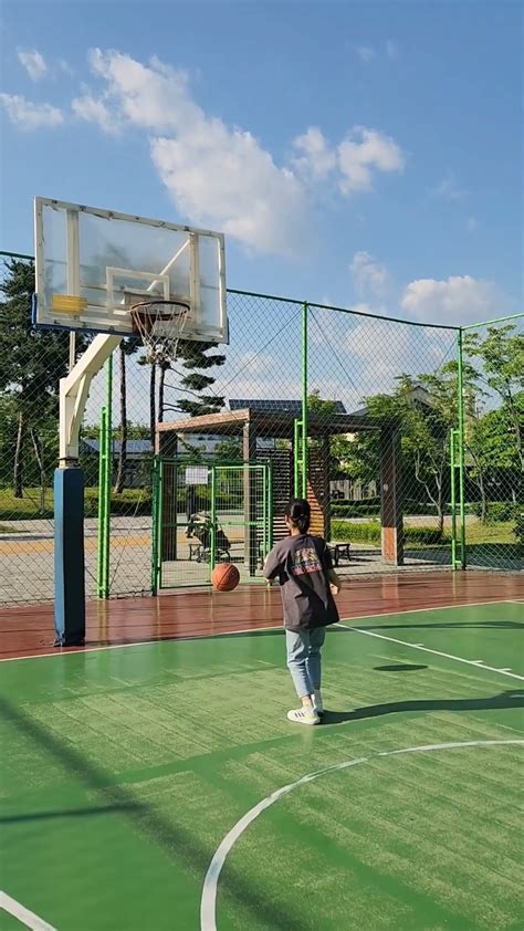 하교 후 농구 연습 들어갈때 까지 농구드리블농구선수 Youtube