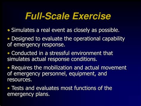 ppt enhancing emergency preparedness simulation exercises overview