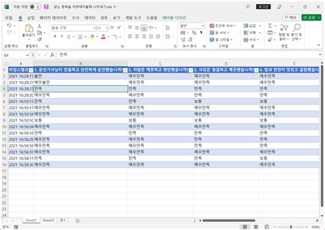 없는 항목을 피벗 테이블에 나타내는 방법 짤막한 강좌