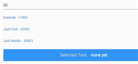 searchable dropdown list with an autocomplete feature anvil qanda