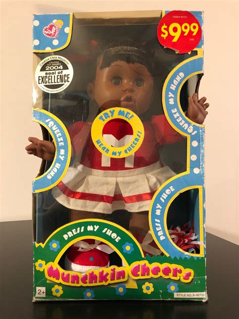 Munchkin Cheers Cheerleader Electronic Talking Doll Etsy