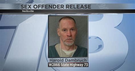 Sex Offender To Be Released In Neillsville Crime And Courts