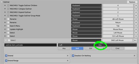 Outliner Select By Shift Lmb Basics And Interface Blender Artists