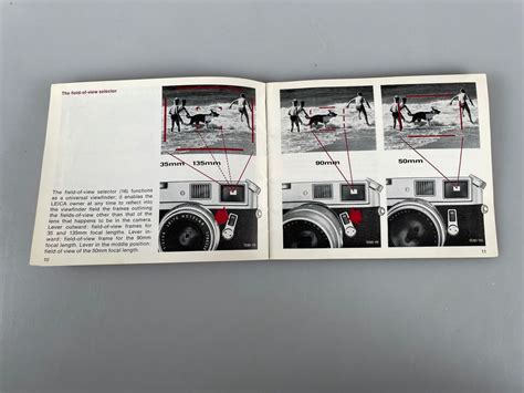 Genuine Leica M4 Instruction Manual Booklet Ebay