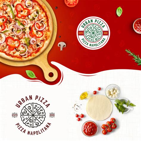 Logo Design And Branding For Urban Pizza 🍕 On Behance