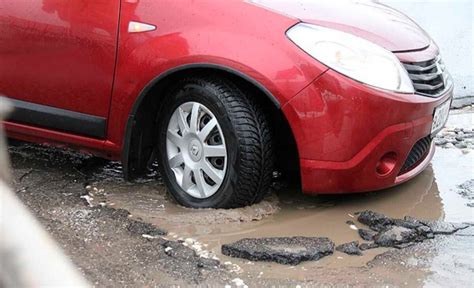 Поймал яму и повредил авто Кто в ответе — Drive2