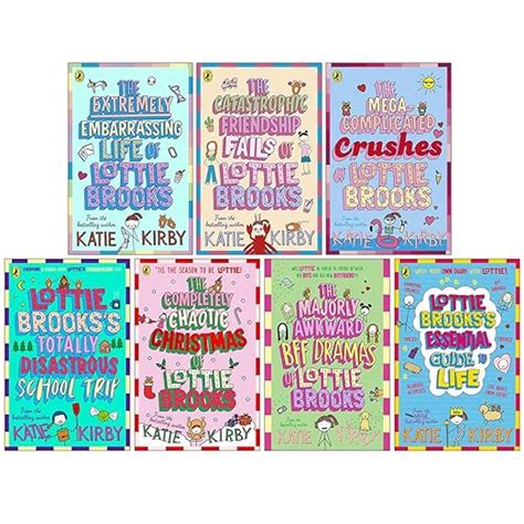 Lottie Brooks Series 7 Books Collection Set By Katie Kirby (The Completely Chaotic Christmas ...