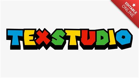 Texstudio G N Rateur D Effets De Style De Texte