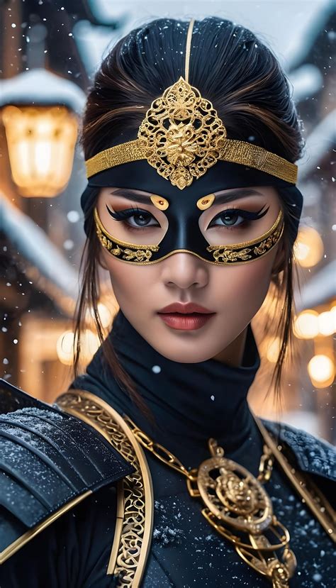 Download Ninja Woman Ninja Woman Royalty Free Stock Illustration