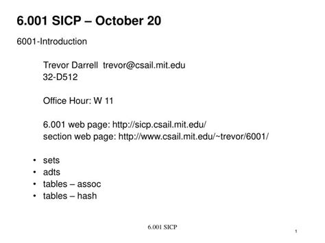 ppt 6 001 sicp october 20 powerpoint presentation free download