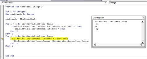 Vba Runtime Error When Removing Items From Listview Stack Overflow