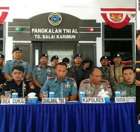 Lanal Tanjung Balai Karimun Tangkap Penyelundup Barang Elektronik