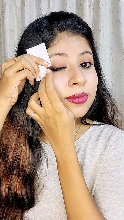 Eye Makeup Hack😱 Trend Makeup Beutyhack Sheethalzia Ytshort