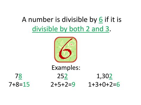 PPT Divisibility Rules PowerPoint Presentation Free Download ID 1292362