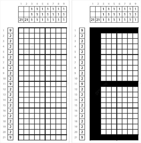 รูปตัวอักษร E Nonogram พิกเซลอาร์ต Png ศรีวัฒน์ เกม การบันเทิงภาพ
