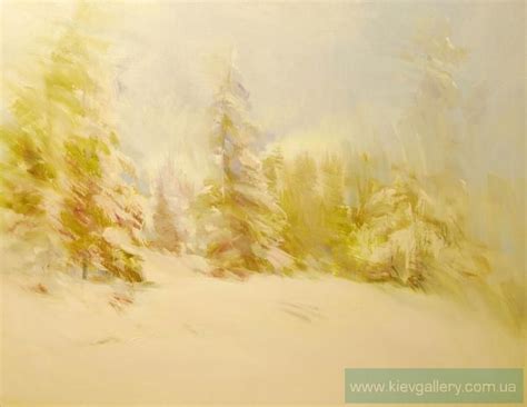 Купити картину «Заметіль Драгобрат в жанрі зимовий пейзаж олійними фарбами на полотні в