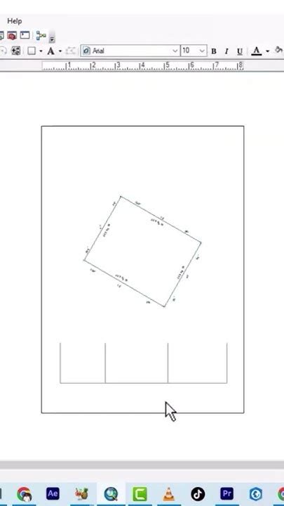 survey plan part 2 viral map autocadtutorial arcgistutorial drawing gisanalyst shorts