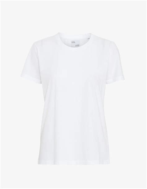 Women Light Organic Tee Optical White Colorful Standard