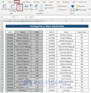 How To Make One To Many Relationship In Excel Simple Ways