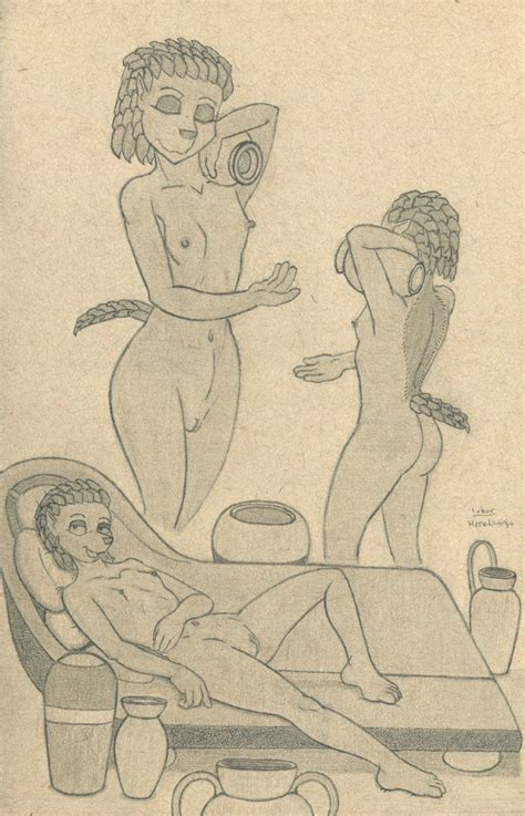 Rule 34 Anthro Areola Breasts Container Echidna Female Furniture
