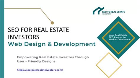 Ppt Maximize Digital Success Tailored Seo Strategies For Real Estate