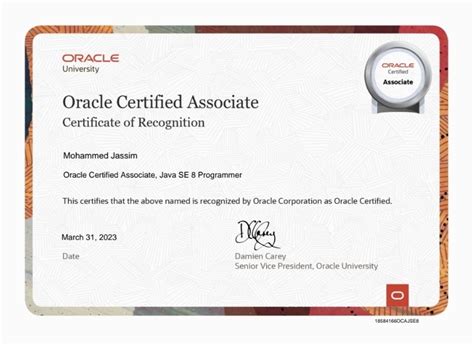 Mohammed Jassim On Linkedin Oracle Java Share