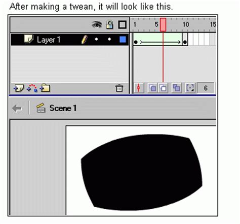 Basic Shape Tweening Morphing Flash Tutorials