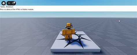 Html To Roblox Html Module Rendering Utility Community Resources