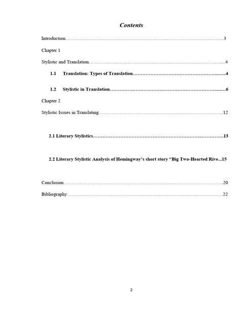 The Stylistic Peculiarities Of Types Of Translation Pdf