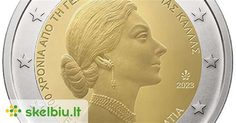 Graikija 2 Eurai 2023 Marijos Kalas Gimimo 100 Skelbiult