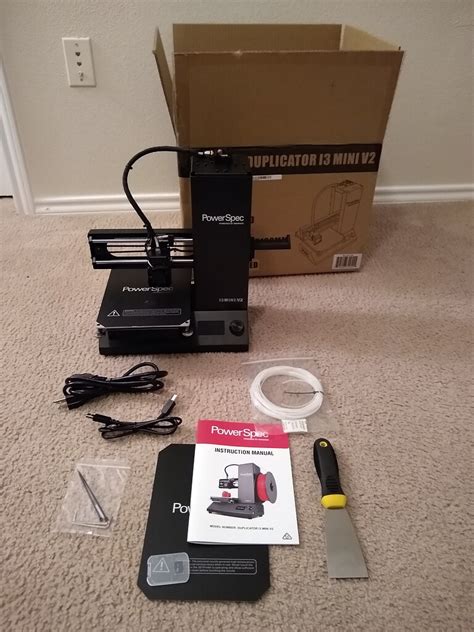 [sold] Powerspec Duplicator I3 Mini V2 3d Printer 50 Makertrade Dallas Makerspace Talk