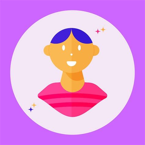 Premium Vector Little Boy Flat Design