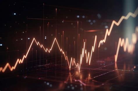 Premium Ai Image A Wave Of Connecting Lines And Dots The Concept Of