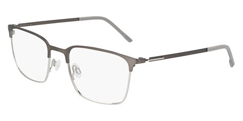 Flexon™ E1140 072 54 Matte Gunmetal Silver Eyeglasses