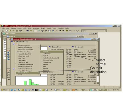 Ppt Using Sas And Jmp To Check If X And Y ~ N Powerpoint Presentation