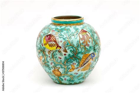 Vase Asiatique Stock Photo Adobe Stock
