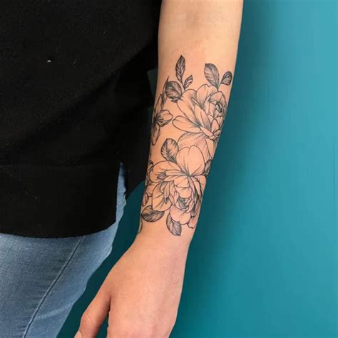 71 Zen Tastic Peony Tattoo Designs With The Meaning
