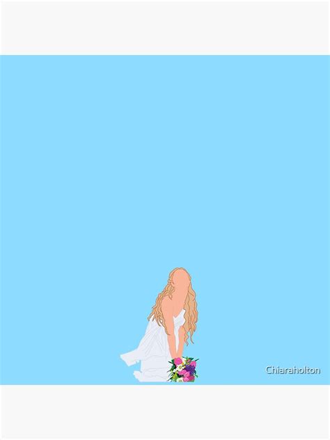 Mamma Mia Sophie Outline Clock For Sale By Chiaraholton Redbubble