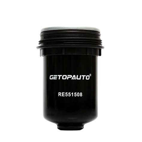 Getopauto Re551508 Fuel Filter Element Compatible With John Deere 5085e