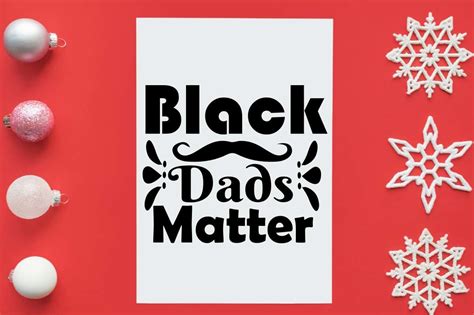 Black Dads Matter Svg Graphic By M K Graphics Store · Creative Fabrica