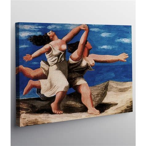 Pablo Picasso Two Women Running On The Beach Tablo 30CM Fiyatı