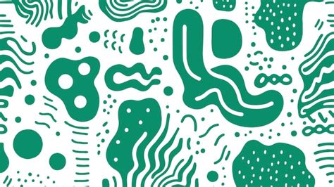 Free Vector Organic Abstract Pattern Background